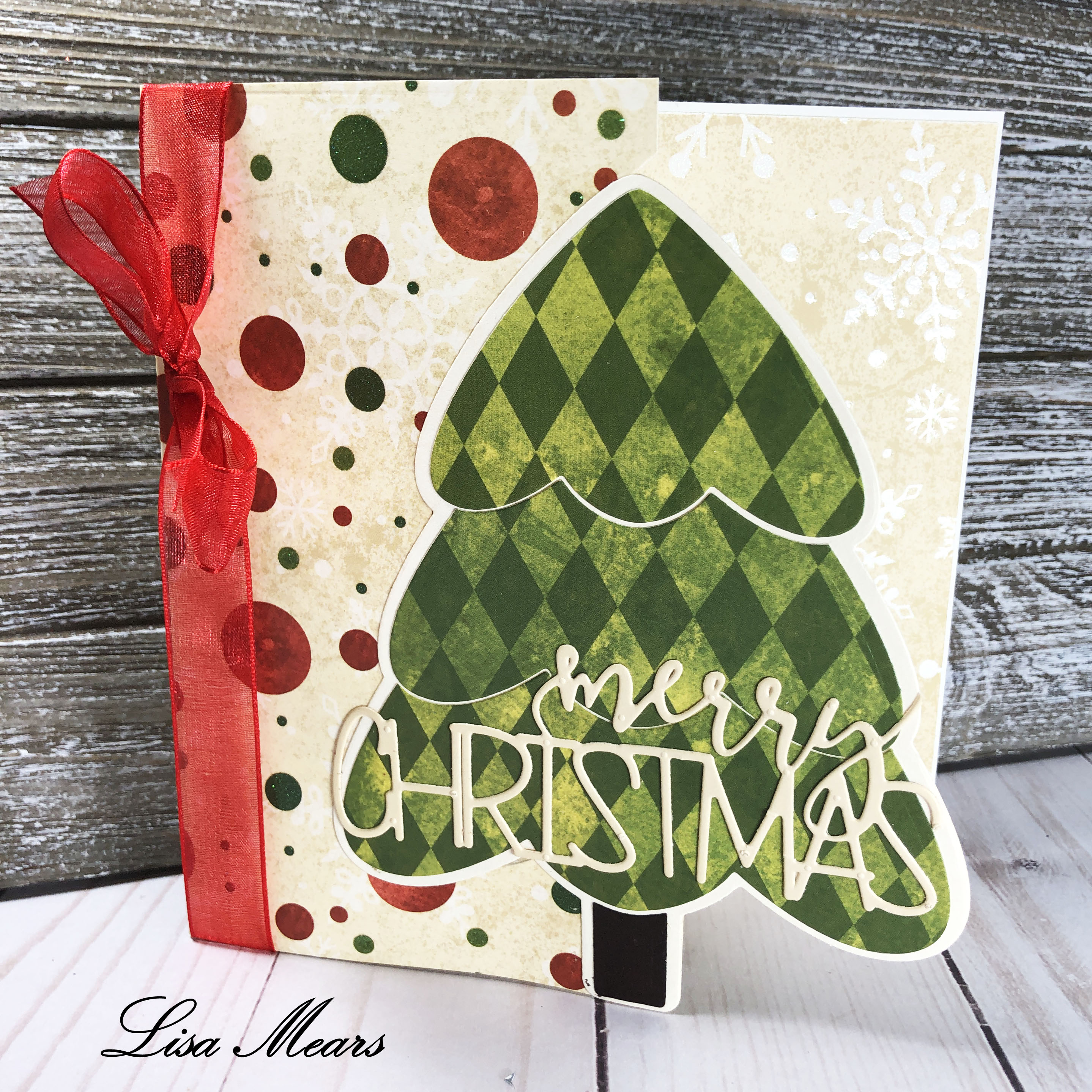 Christmas Tree Cards – Lisa Mears Designs