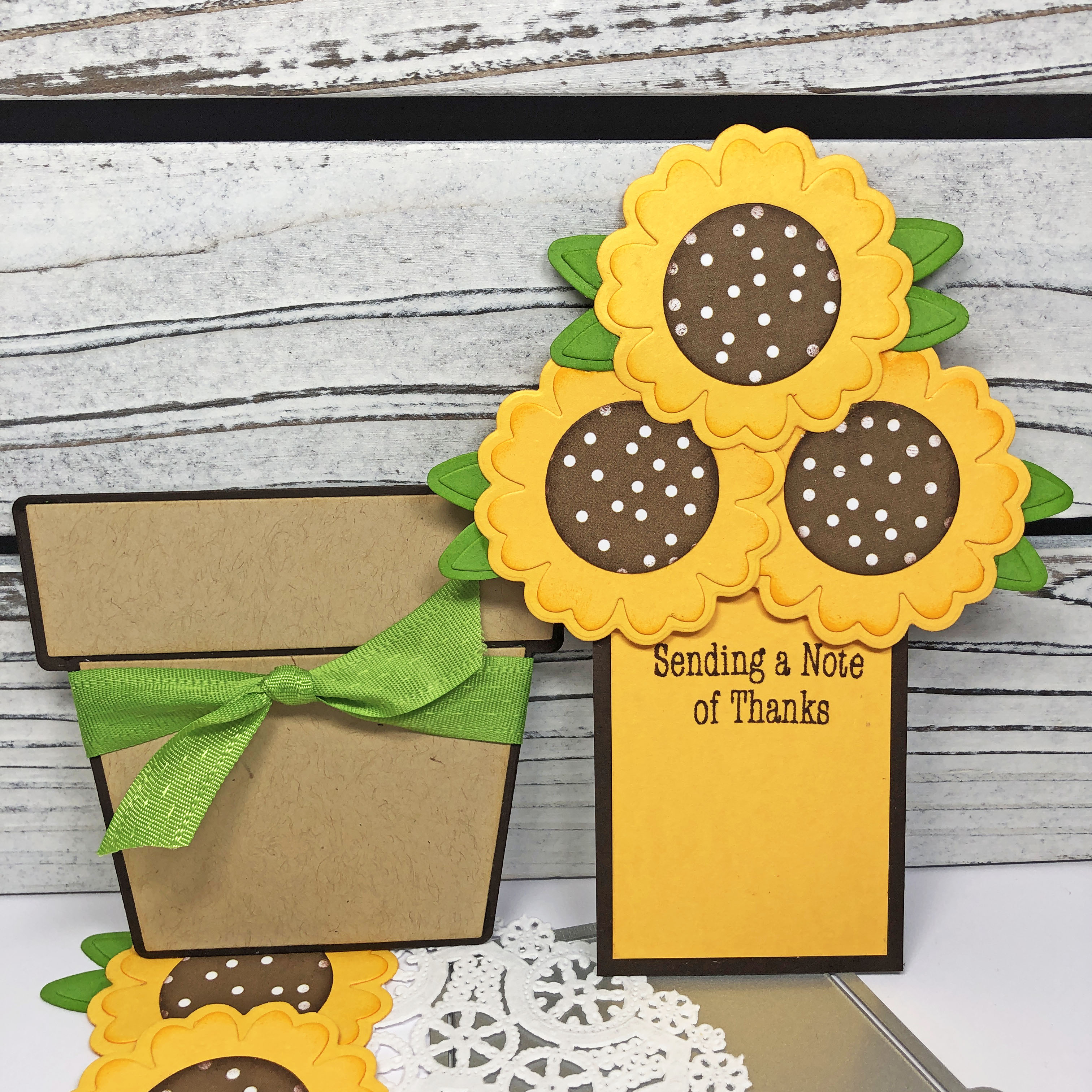 Flower Pot Fold-It – 2 Cards – Lisa Mears Designs