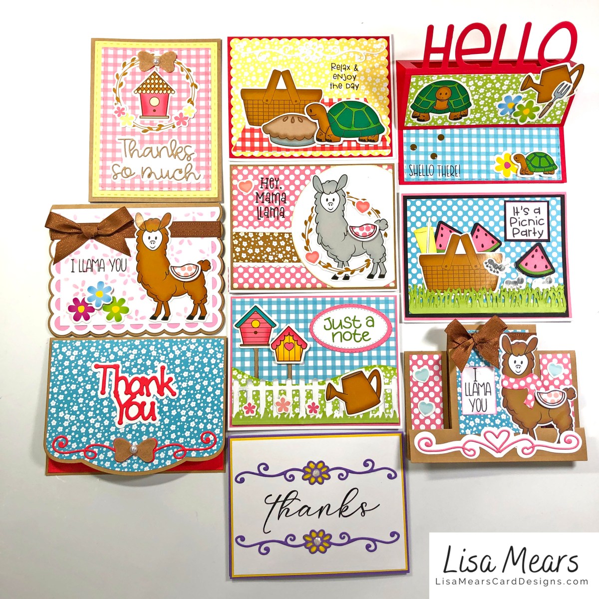 10 Cards 1 Kit | The Stamps of Life | Trendy Twig Kit – Lisa Mears Designs