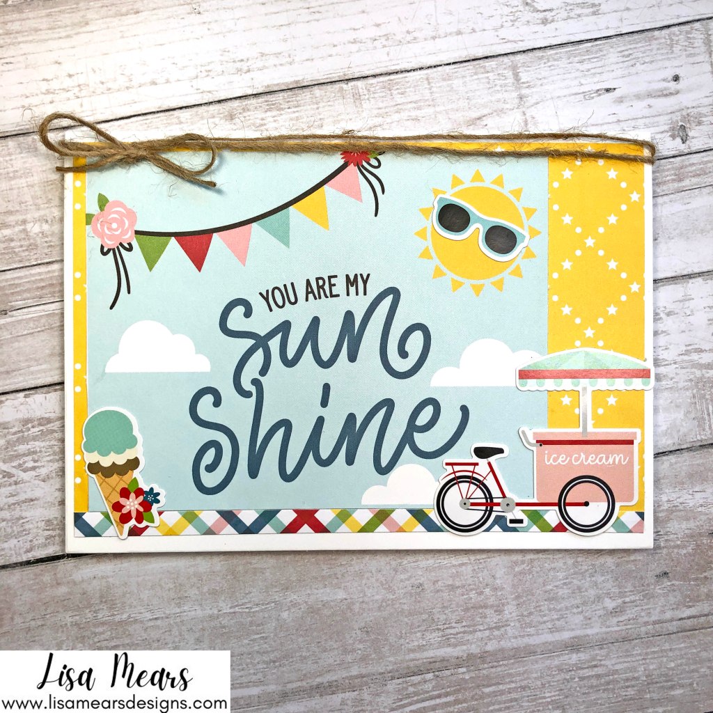 20 Cards | Echo Park | A Slice of Summer Collection – Lisa Mears Designs