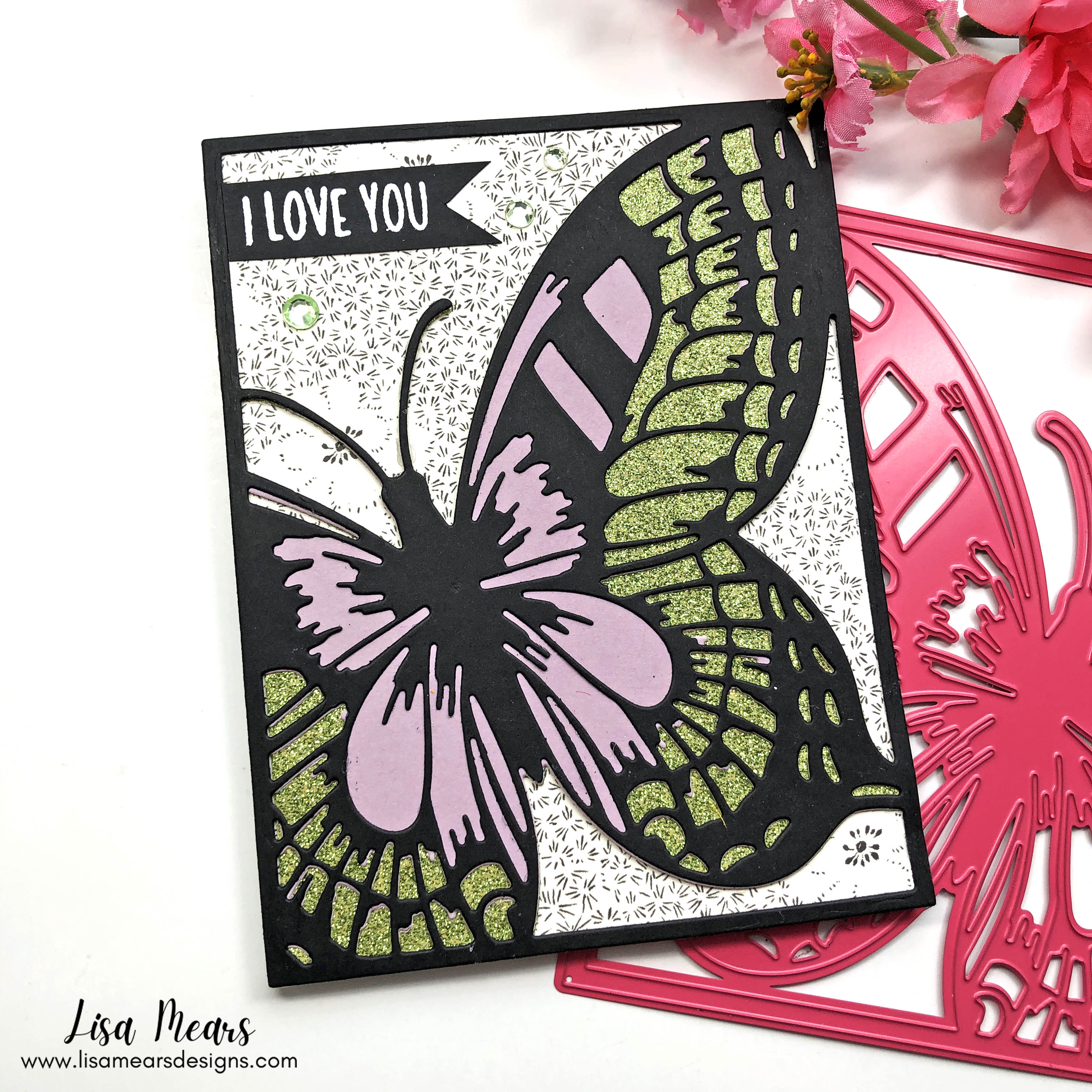 Butterfly Cards – Pink and Main – Lisa Mears Designs