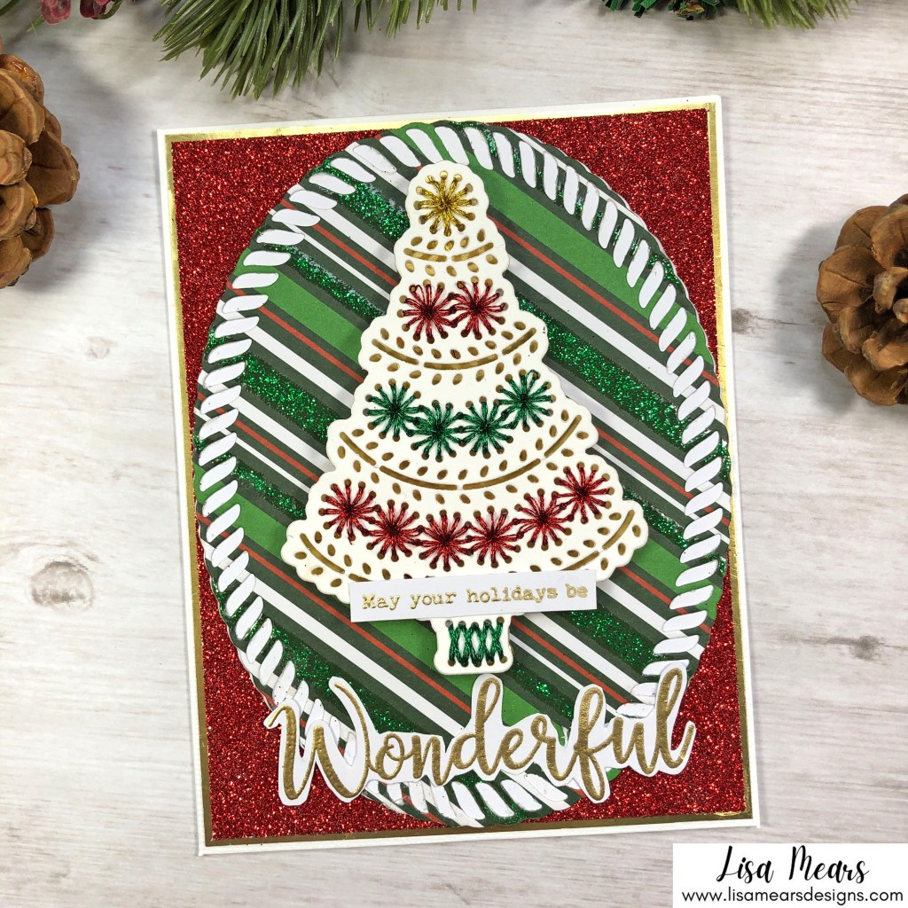 Spellbinders Christmas Cards – Merry Stitchmas Collection – Lisa Mears ...