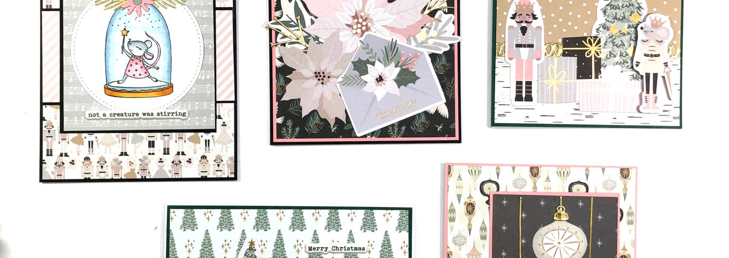 Spellbinders Card Kit – November 2021 – 5 Cards 1 Kit – Joyful ...