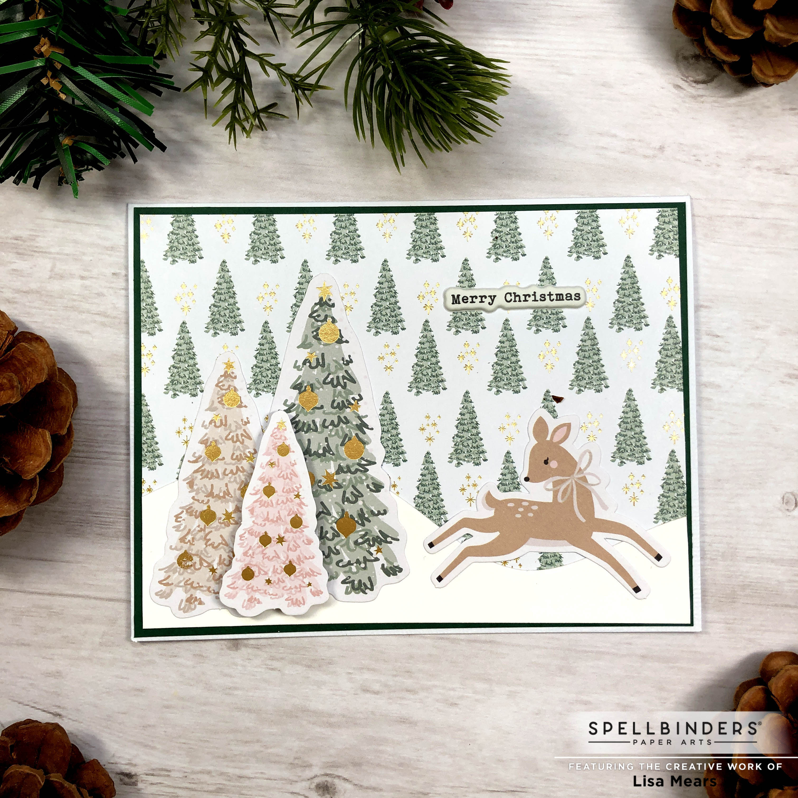 Spellbinders Card Kit – November 2021 – 5 Cards 1 Kit – Joyful ...