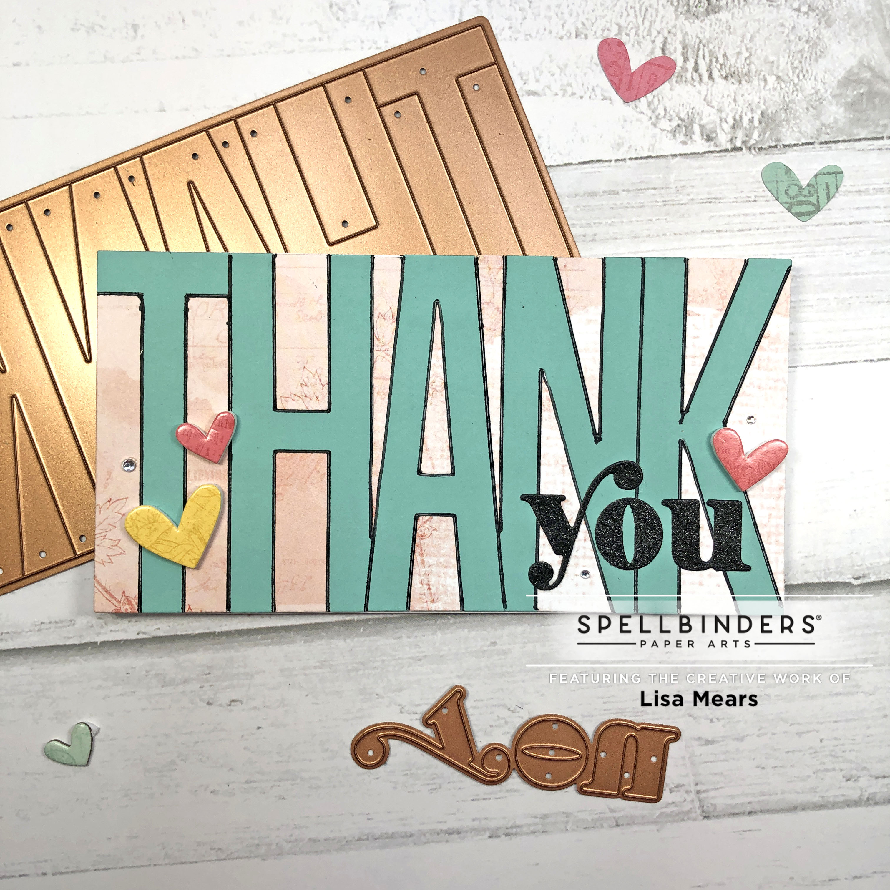 Spellbinders | Be Bold Color Block Collection – Lisa Mears Designs