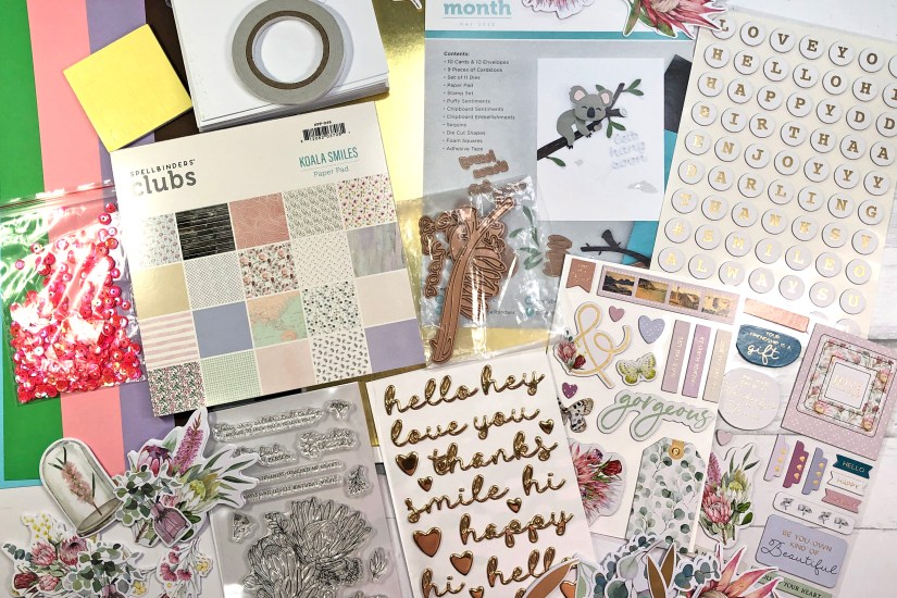 Spellbinders Card Kit – May 2022 – 10 Cards 1 Kit – Koala Smiles – Lisa ...