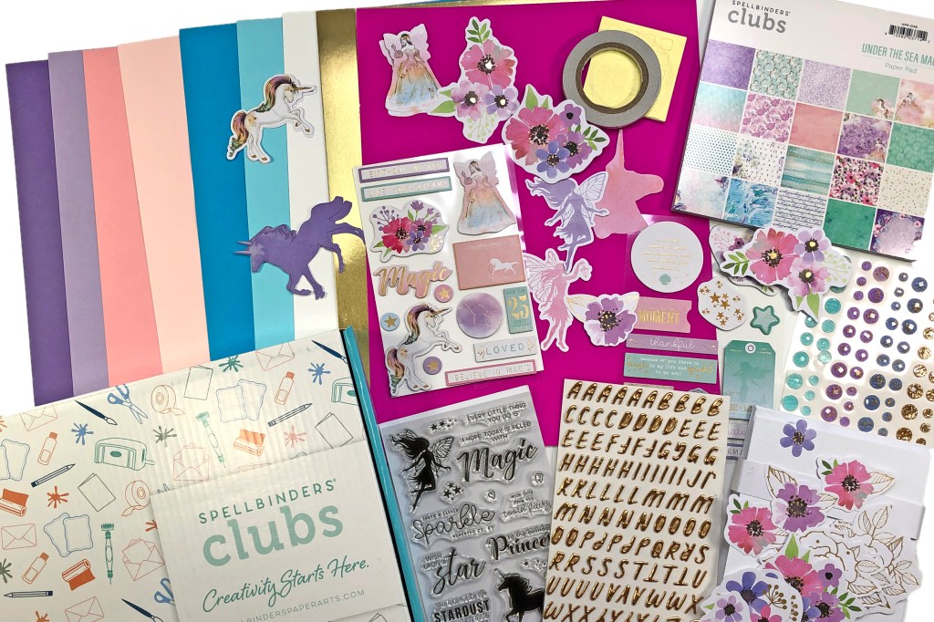 Spellbinders Card Kit – July 2022 – 10 Cards 1 Kit – Under the Sea ...