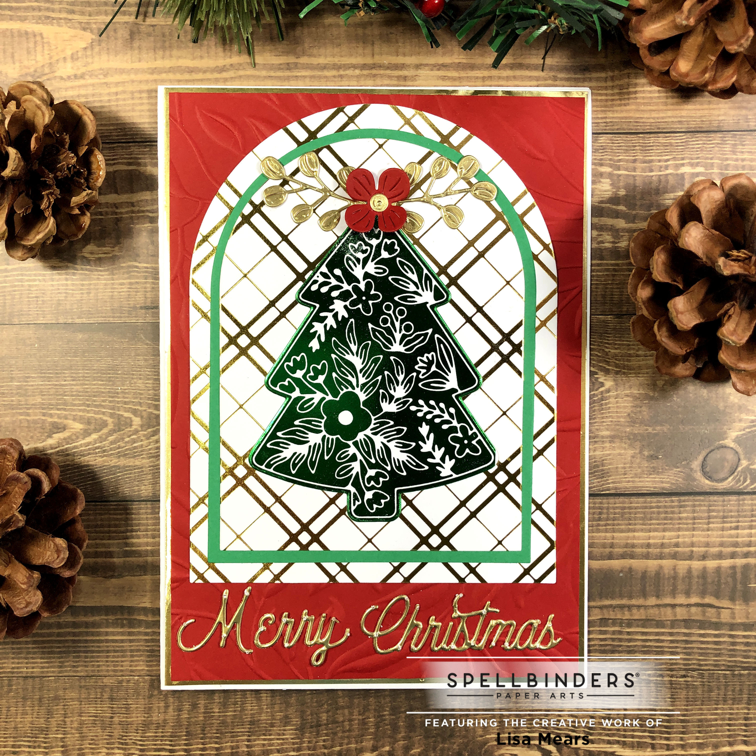 Spellbinders Christmas Cards – Lisa Mears Designs