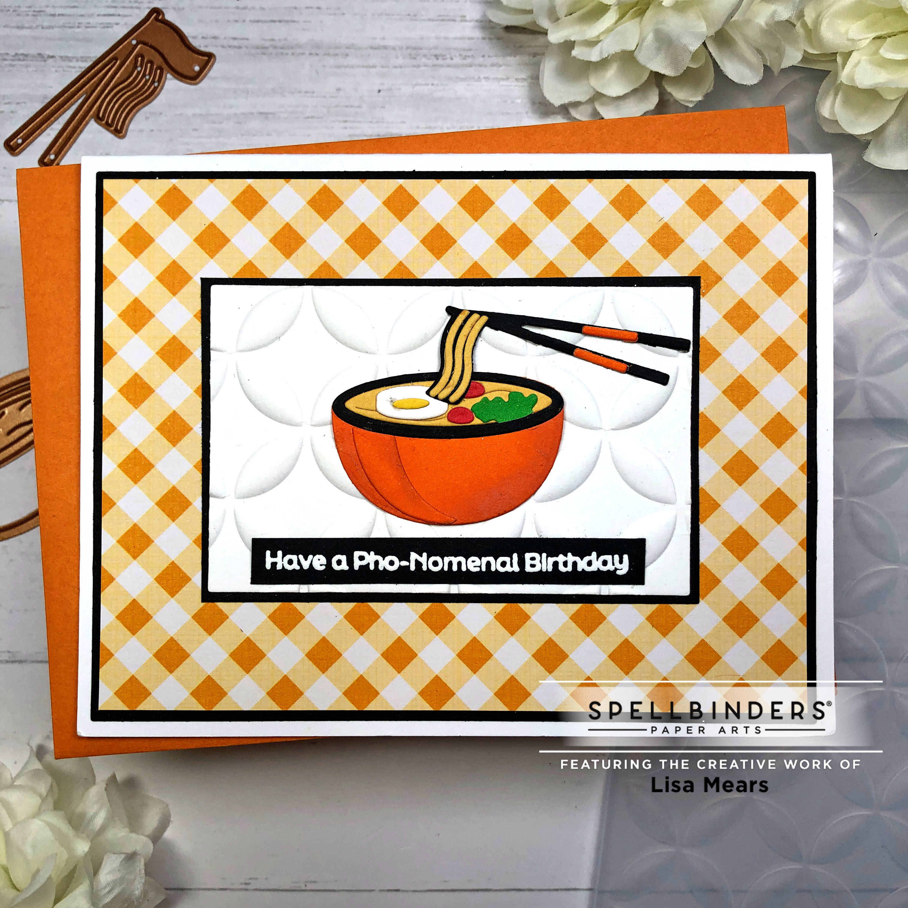 Spellbinders Warm Wishes Camper – Sweet and Savory Dies – Ramen card ...