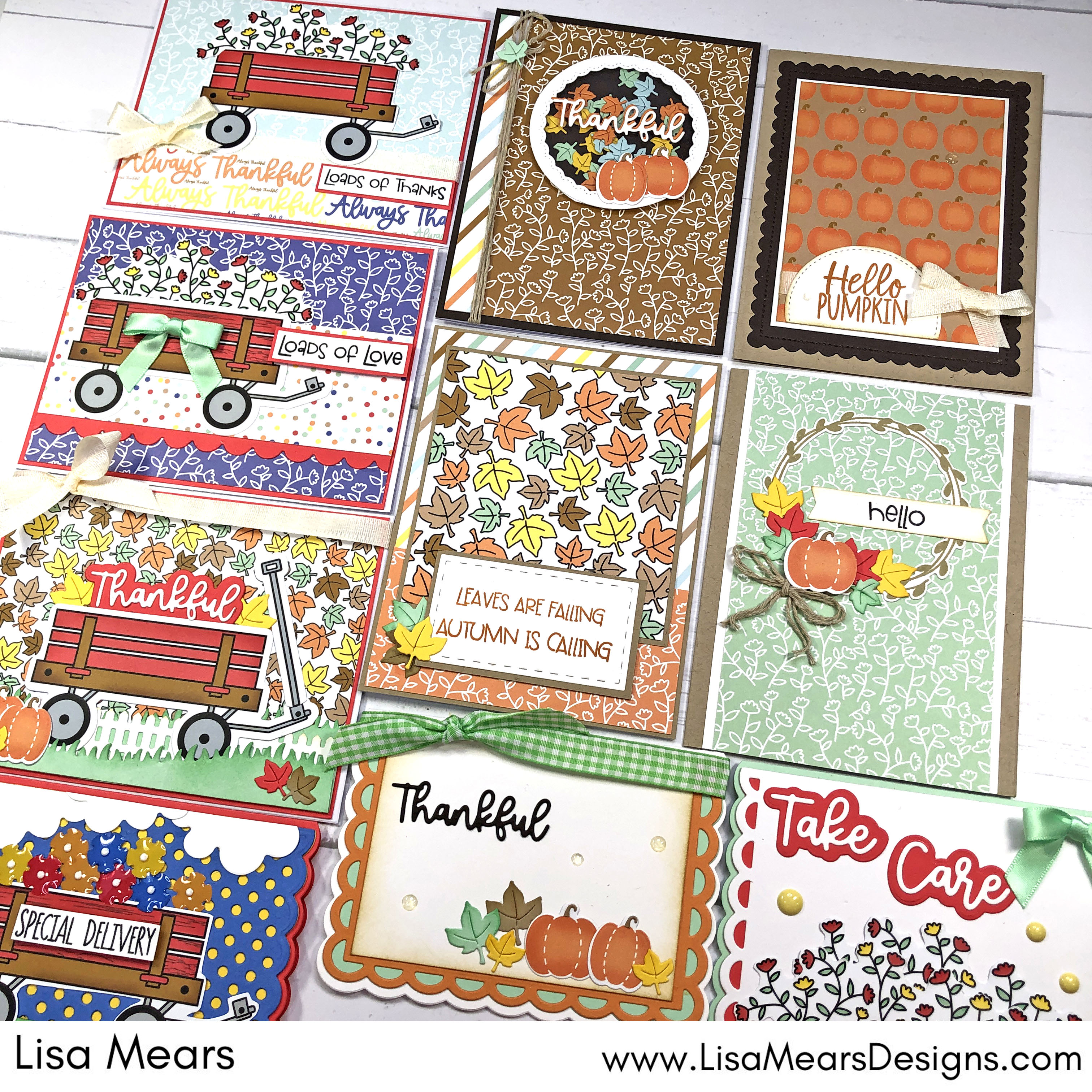 The Stamps of Life Card Kit – October 2022 – 10 Cards – Always Thankful ...