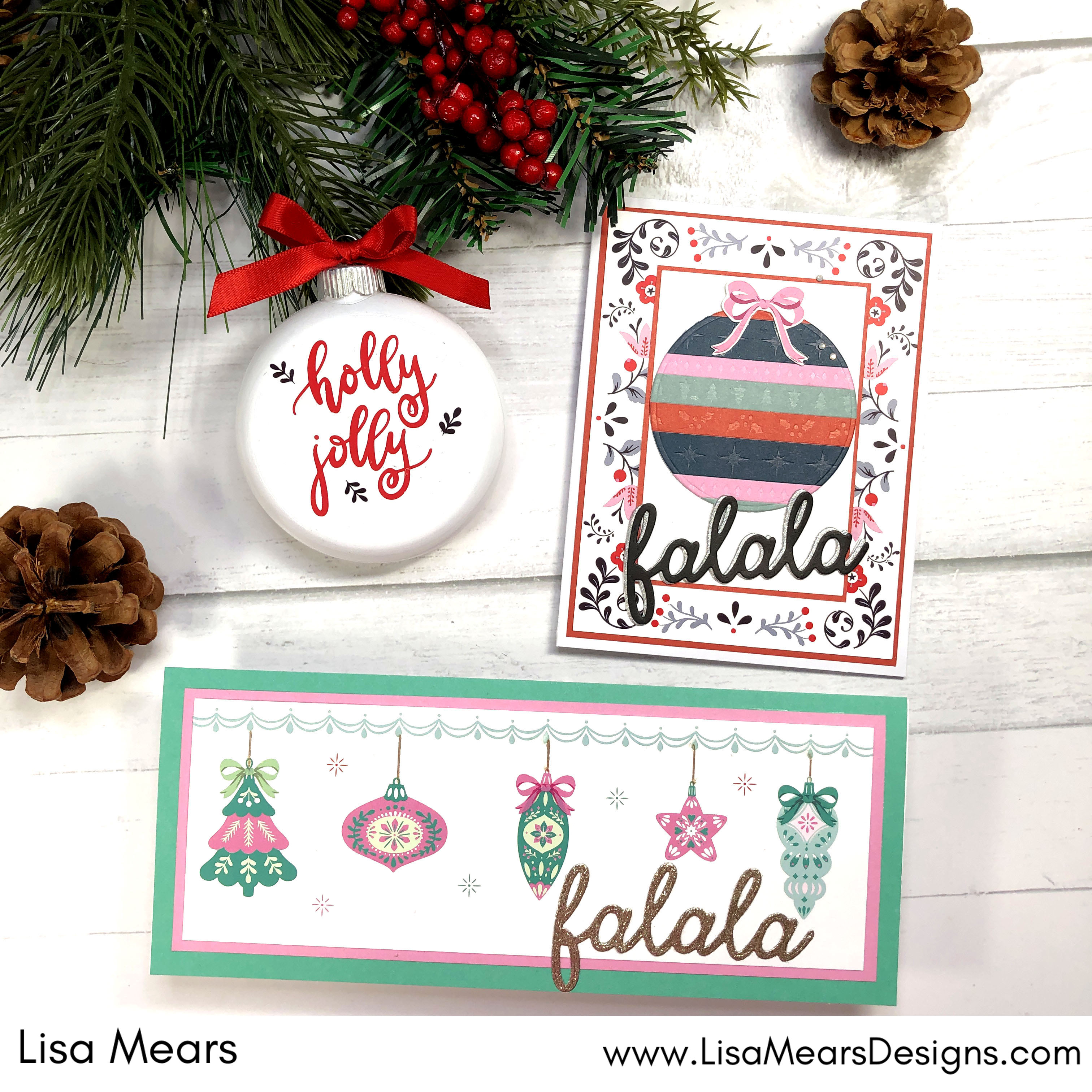 Slimline Card – Lisa Mears Designs