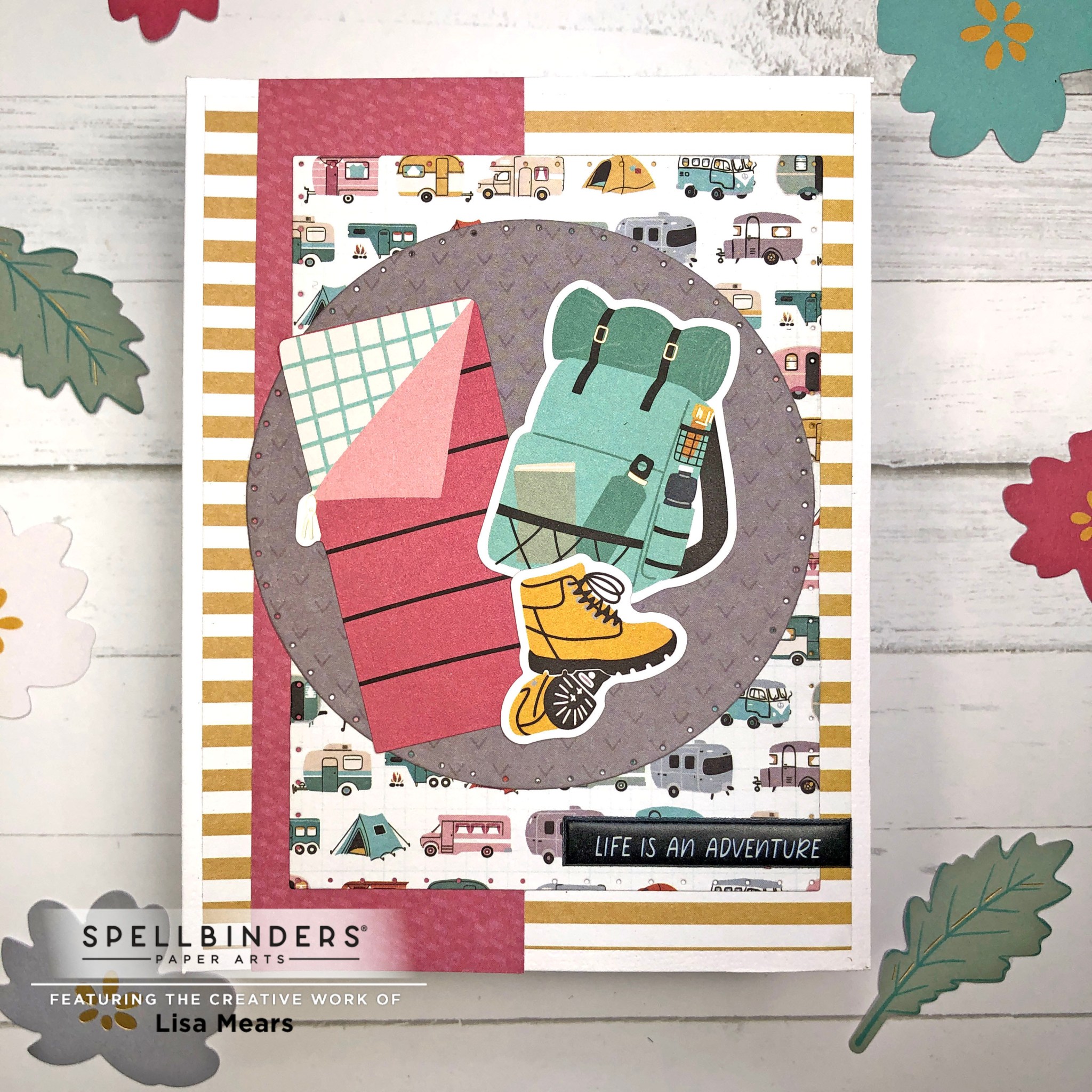 Spellbinders Card Kit – November 2022 – 10 Cards – Time Offline – Lisa ...