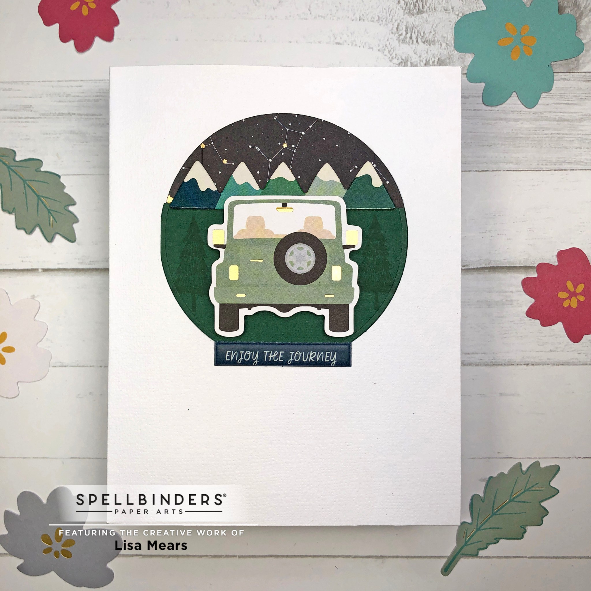 Spellbinders Card Kit – November 2022 – 10 Cards – Time Offline – Lisa ...