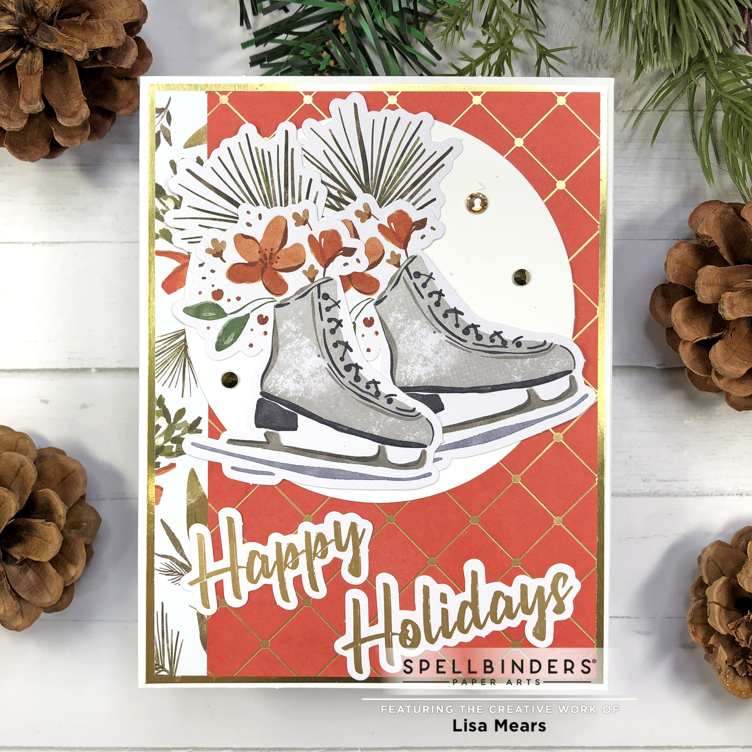 Spellbinders Winter Wonderland Collection – 10 Cards – Lisa Mears Designs
