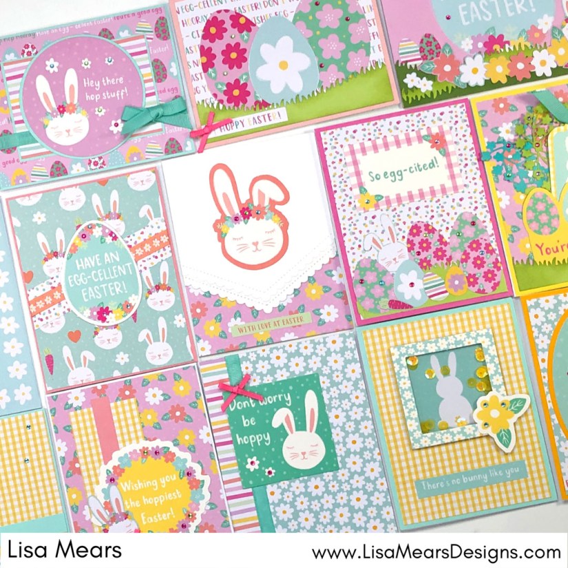 15 Cards | Violet Studio Hoppy Easter Collection – Lisa Mears Designs