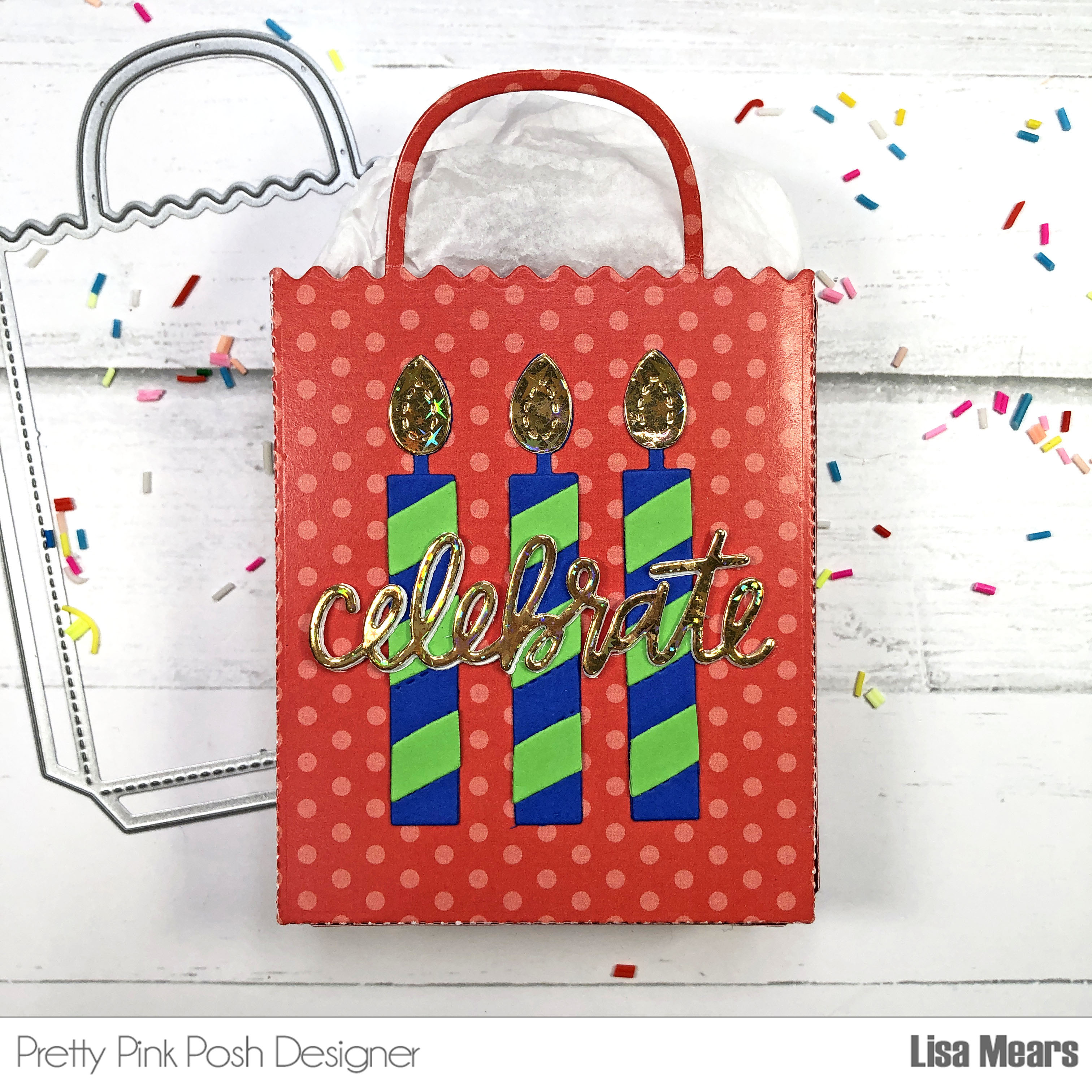 2 Ways to Use the Gift Card Bag Die Set | Pretty Pink Posh – Lisa Mears ...