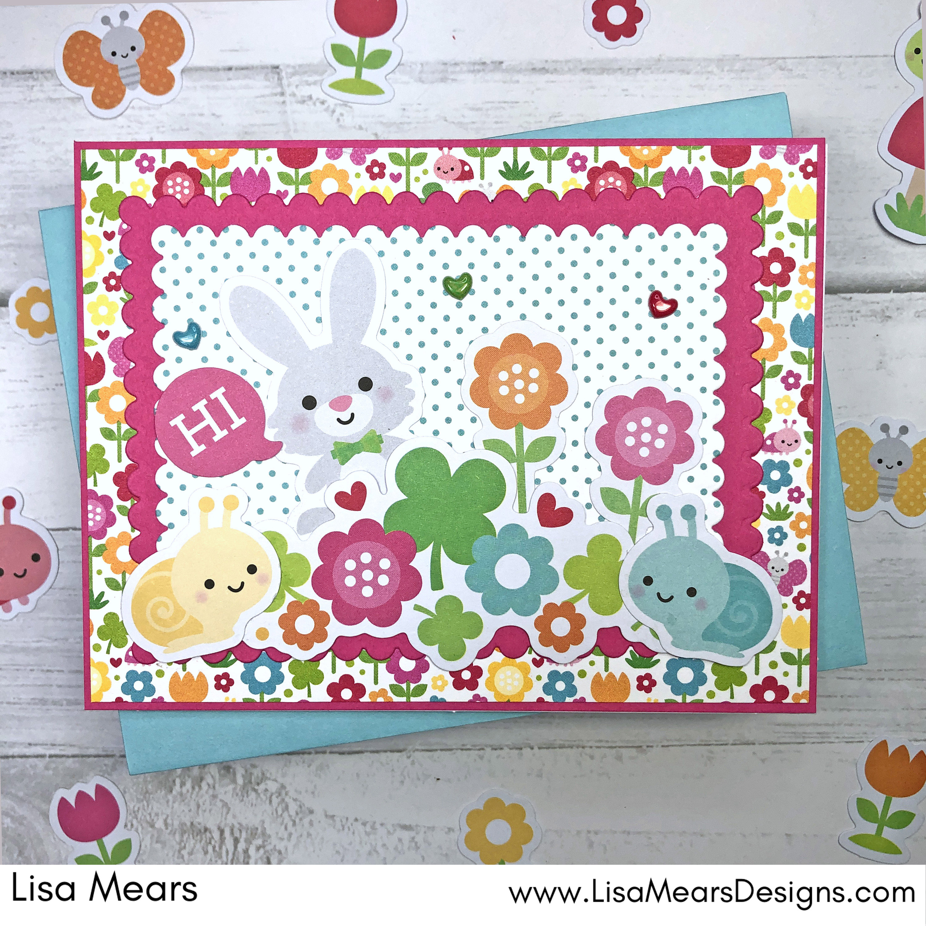 12 Cards | Doodlebug Design – Over the Rainbow Collection – Lisa Mears ...