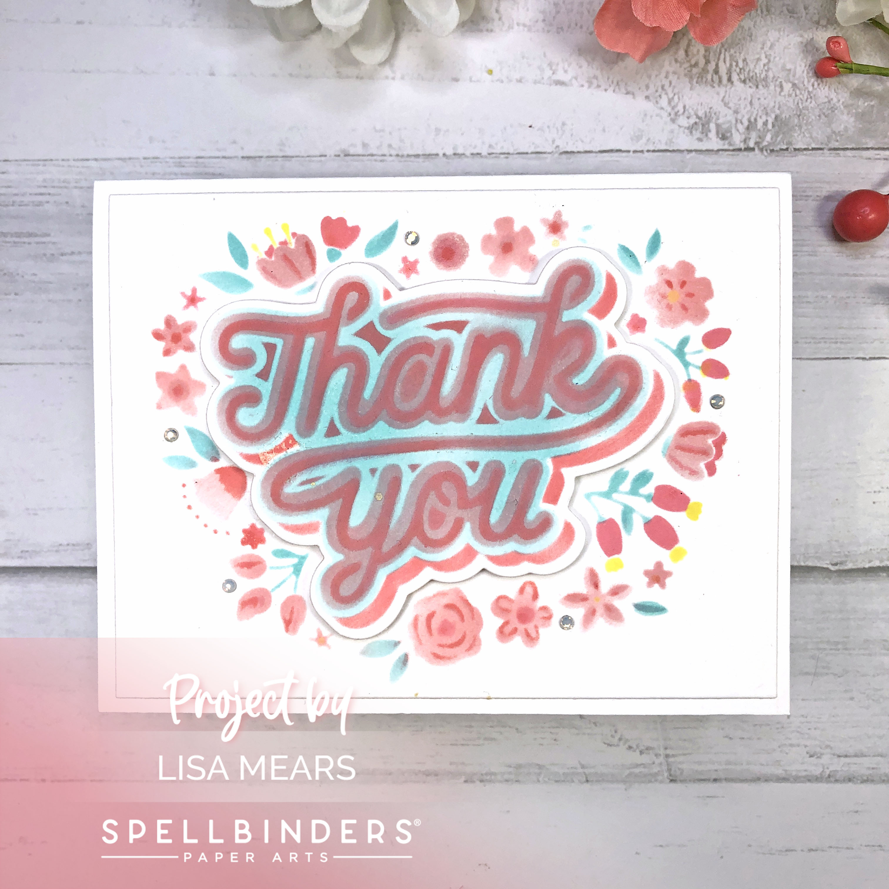 Layered Stencil Greetings | Spellbinders – Lisa Mears Designs