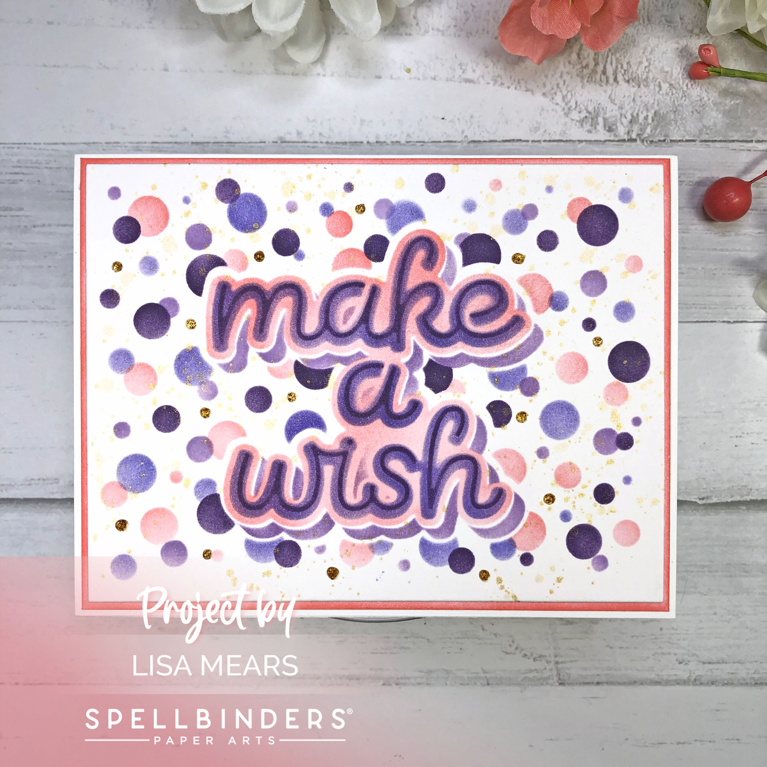 Layered Stencil Greetings | Spellbinders – Lisa Mears Designs