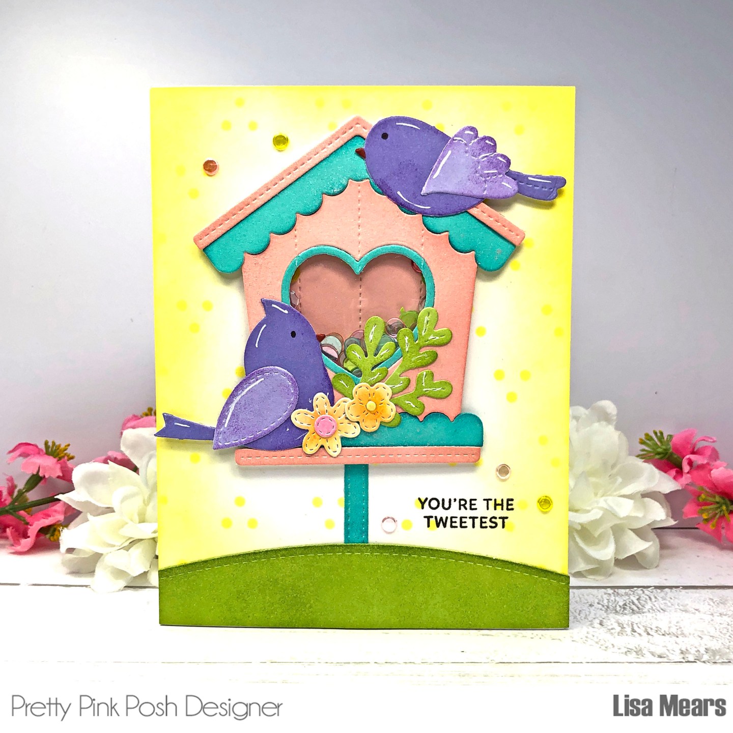 Birdhouse Cards | Pretty Pink Posh Blog Hop – Lisa Mears Designs