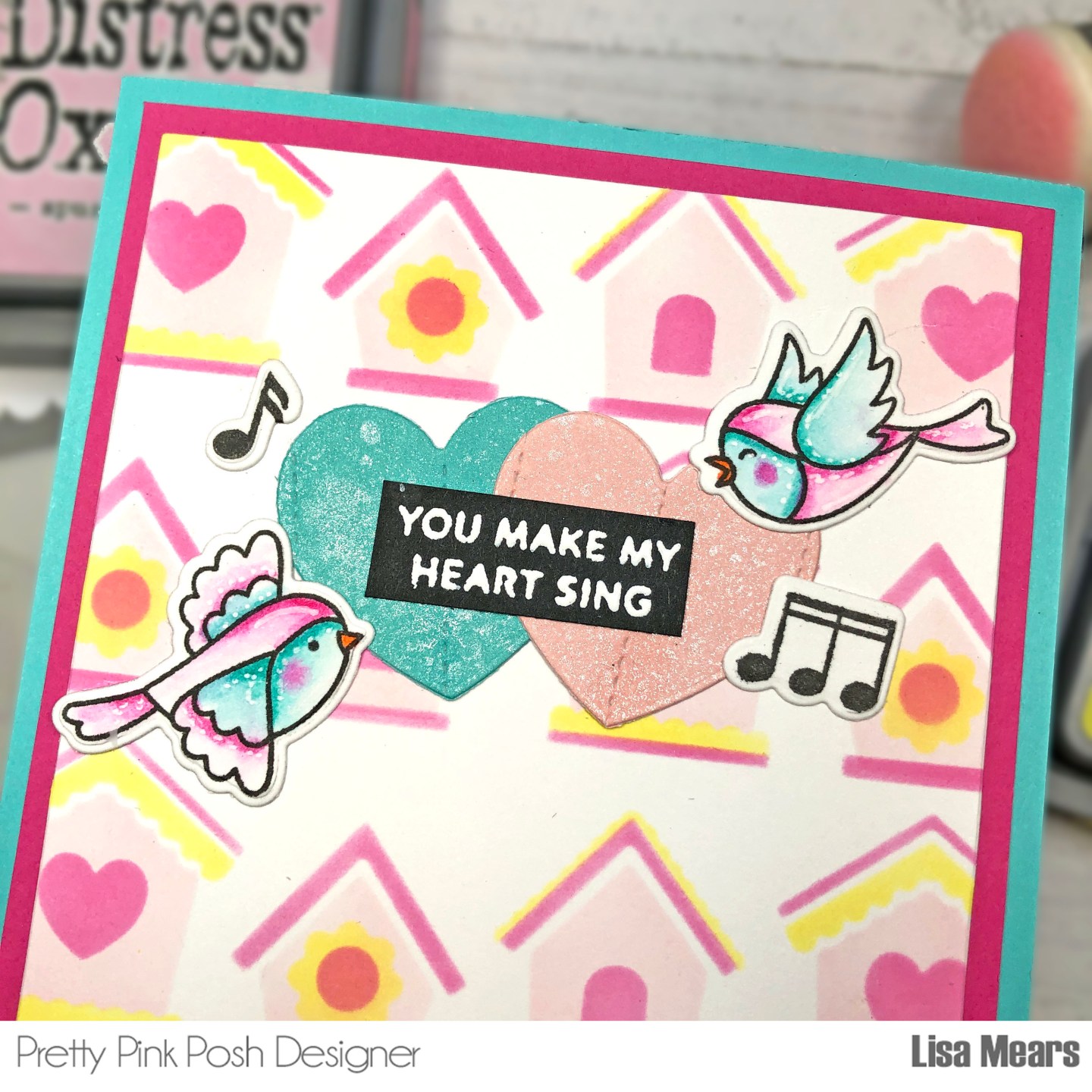 Birdhouse Cards | Pretty Pink Posh Blog Hop – Lisa Mears Designs