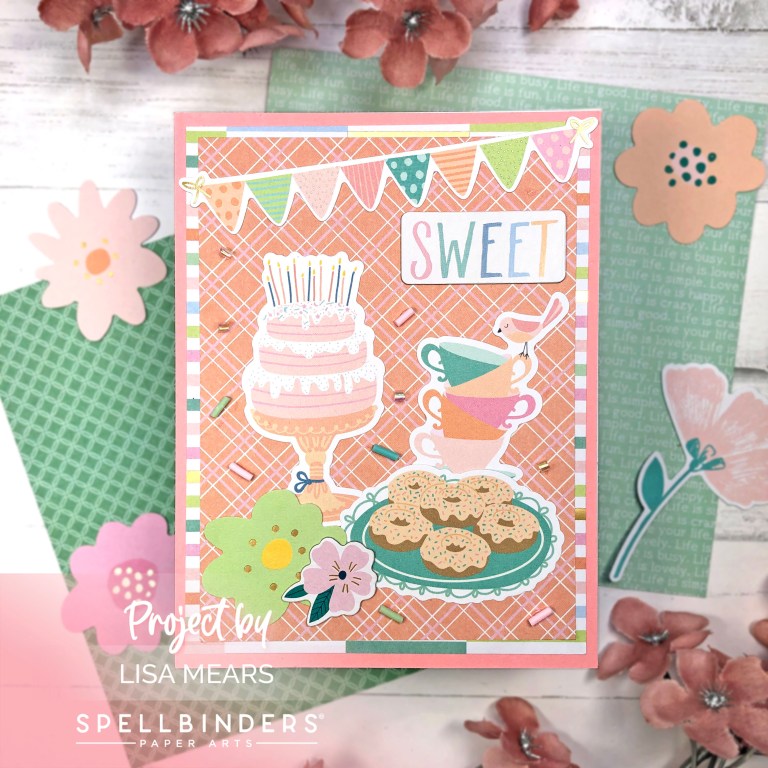 Spellbinders Card Kit – May 2023 – Spreading Happiness – 5 Cards – Lisa ...
