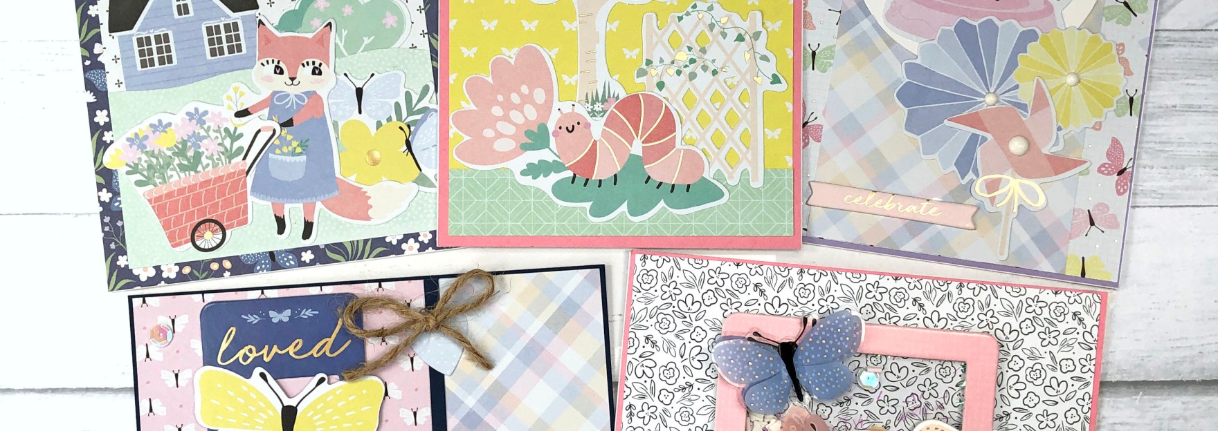 Spellbinders Card Kit – June 2023 – A Little Hello – 5 Cards – Lisa ...