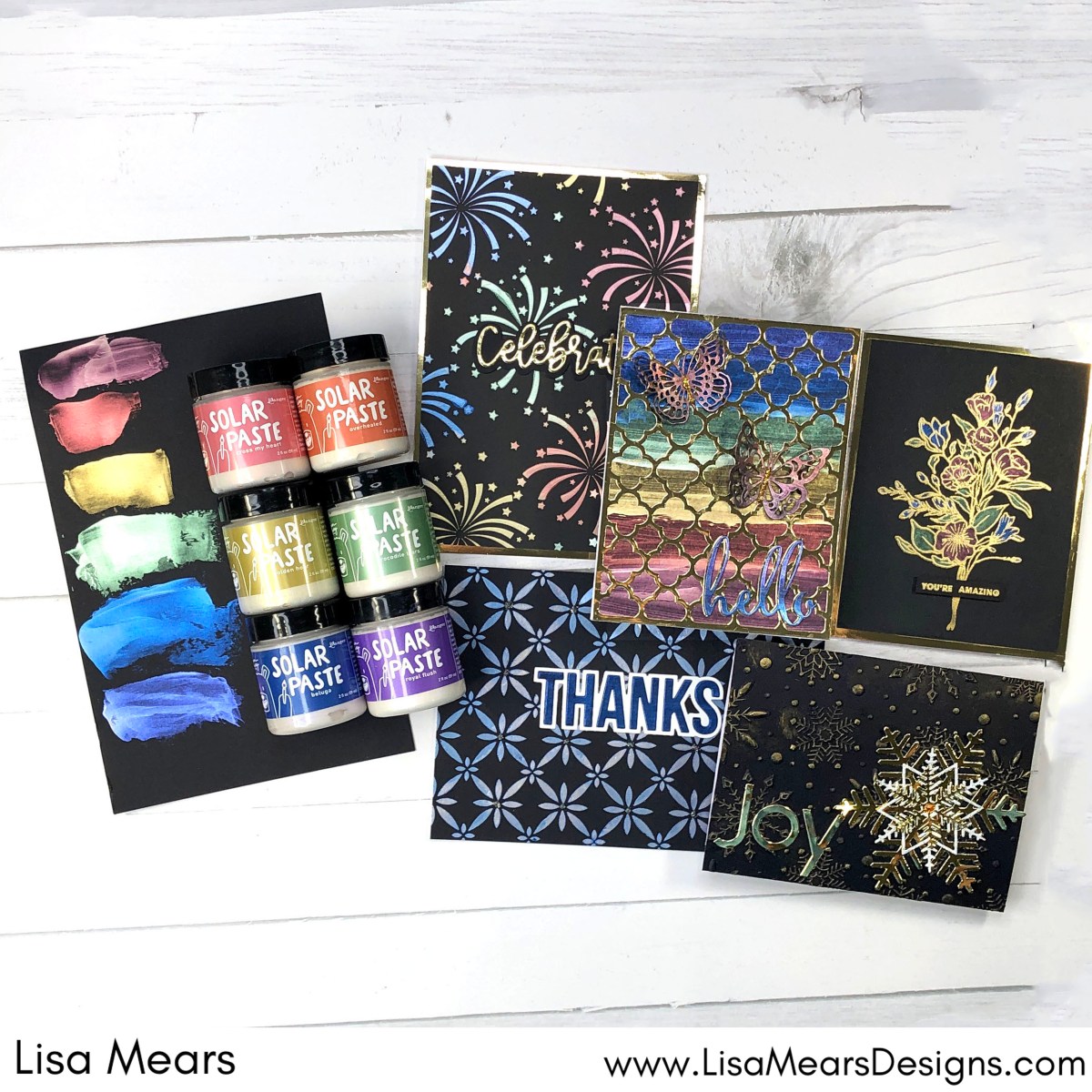 5 Ways To Use Simon Hurley’s NEW SOLAR PASTE (METALLIC PASTE)! – Lisa ...