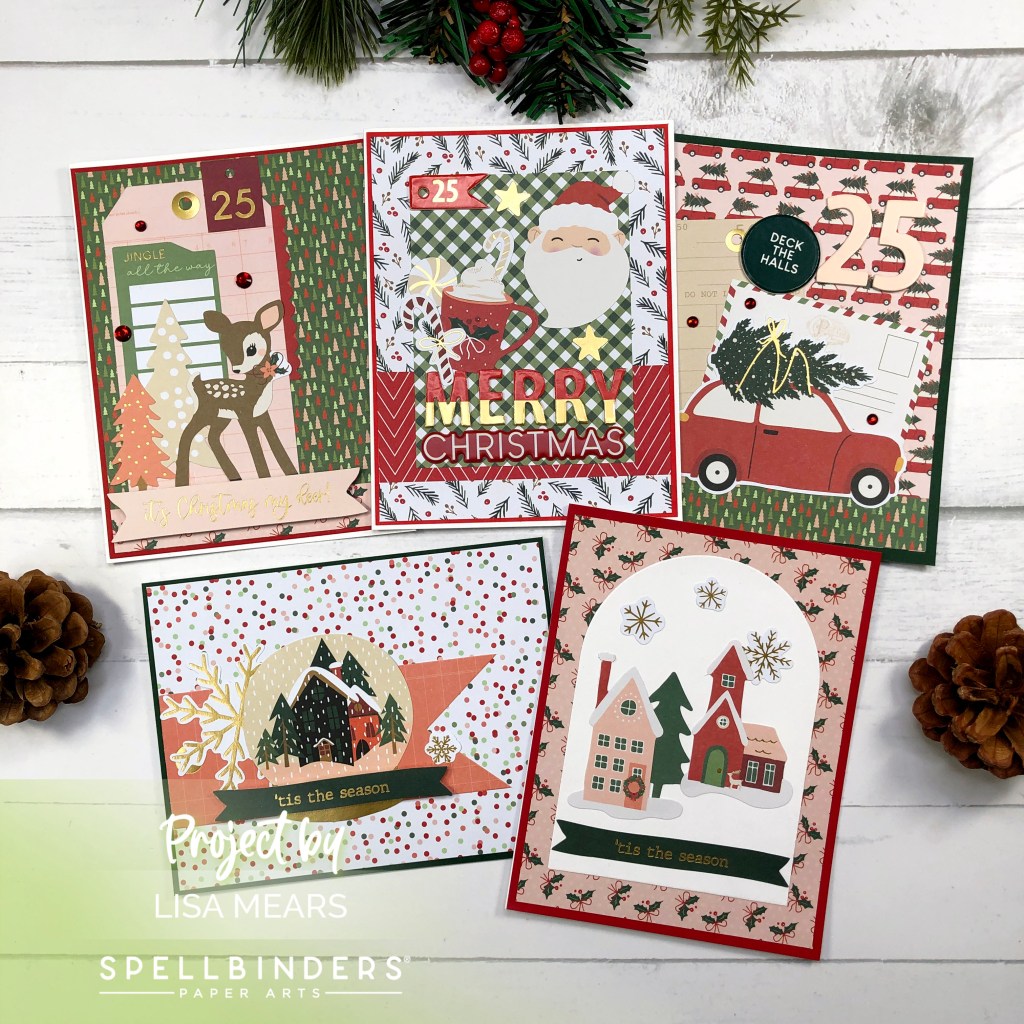 Spellbinders Make it Merry Christmas Card Kit – Lisa Mears Designs