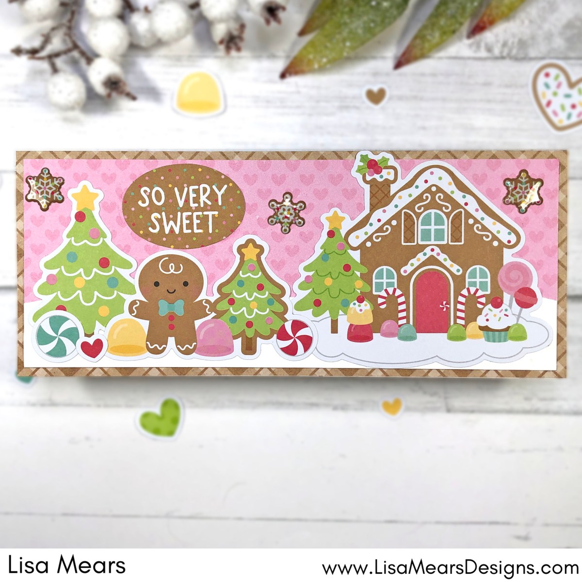 20 Christmas Cards | Doodlebug Design – Gingerbread Kisses Collection ...