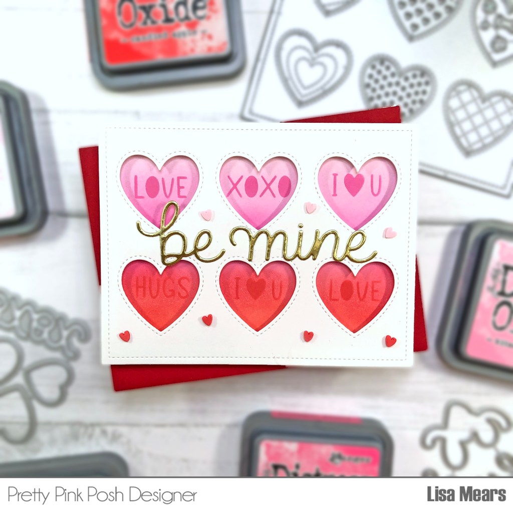 Easy Valentine’s Day Cards with Heart Cover Plate | Pretty Pink Posh ...
