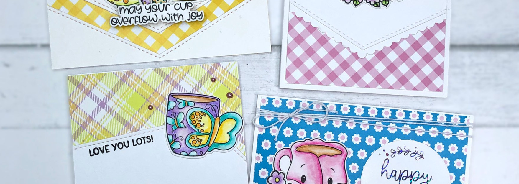 Creative Ways To Use Border Dies On Your Card Designs | Spring Mug ...