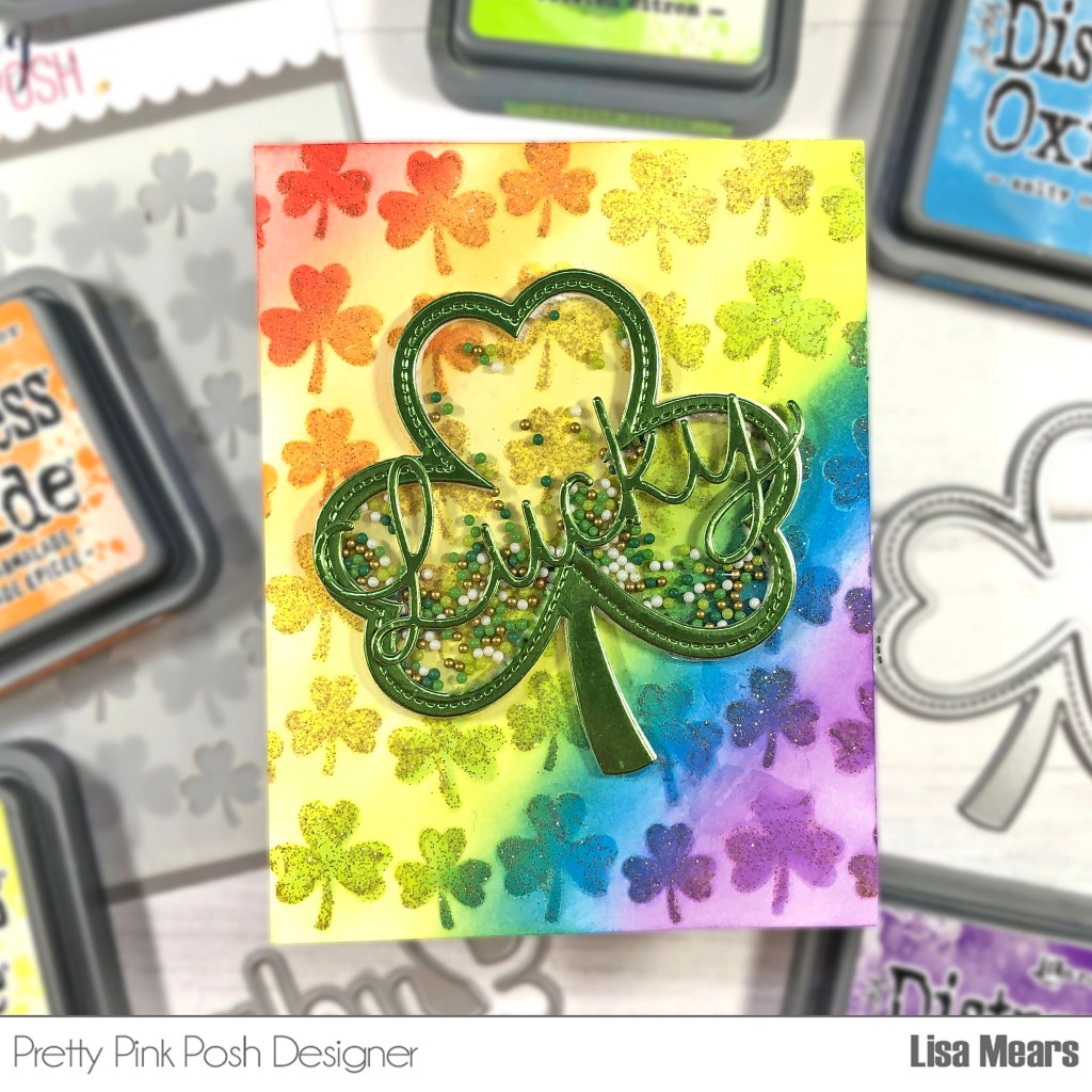 Rainbow Shamrock Shaker Card For Saint Patrick’s Day | Pretty Pink Posh ...
