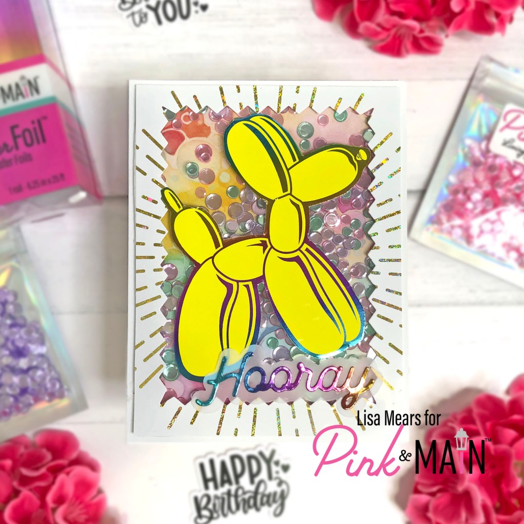 Pink and Main 10th Birthday Release & Animal Balloon Birthday Cards ...