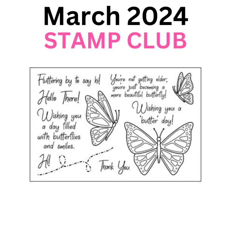 The Stamps of Life March 2024 Clubs – Beautiful Butterflies – Lisa ...