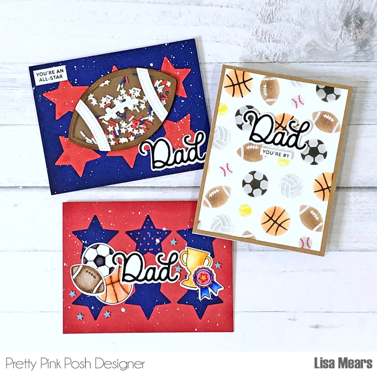 3 Masculine Sports-Themed Cards for Dads | Pretty Pink Posh Blog Hop ...