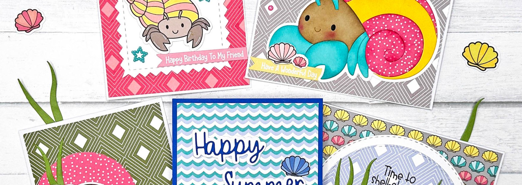 The Stamps of Life July 2024 Club Kits | Hermit Crabs | 5 Cards – Lisa ...