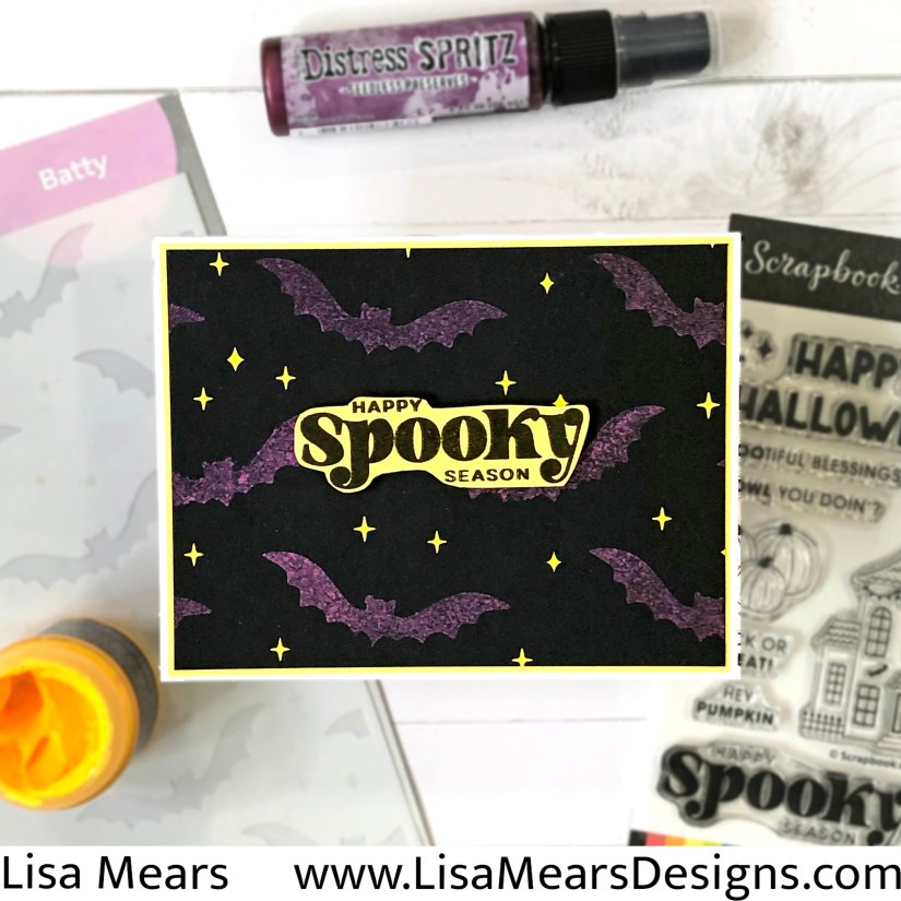 Add Sparkle to Your Holiday Cards with Tim Holtz Distress Spritz in ...